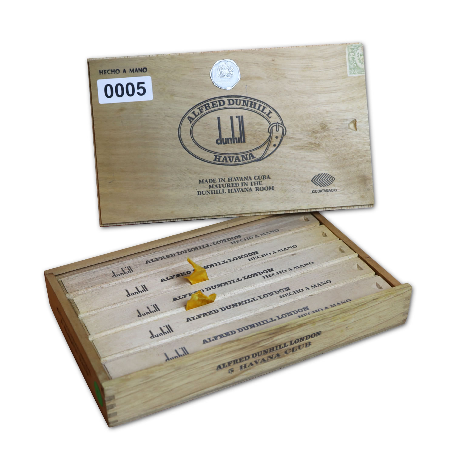 Lot 333 - Dunhill Havana Club - Dunhill Cigars - Overseas - from Online ...