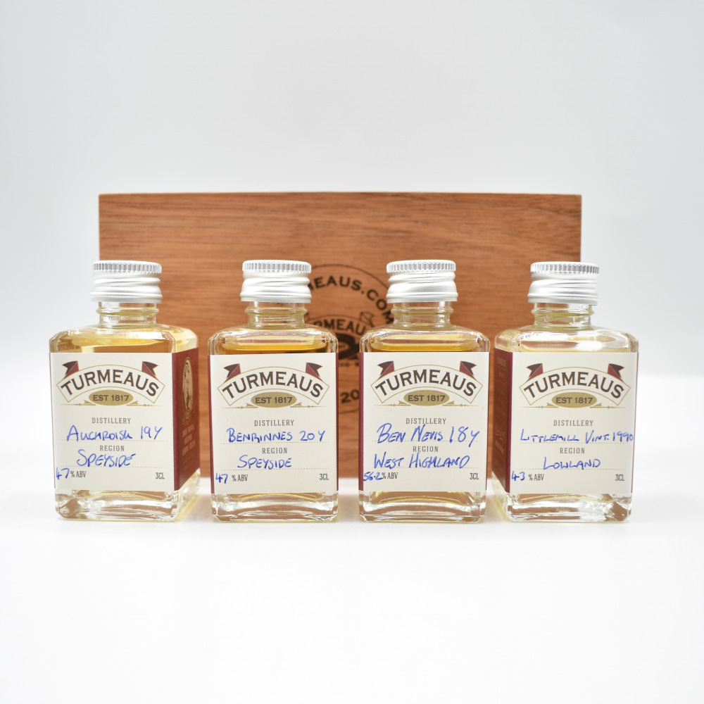 Lot 273 - Turmeaus Extreme Rare Dram Box Auchroisk 19YO Benrinnes 20YO ...