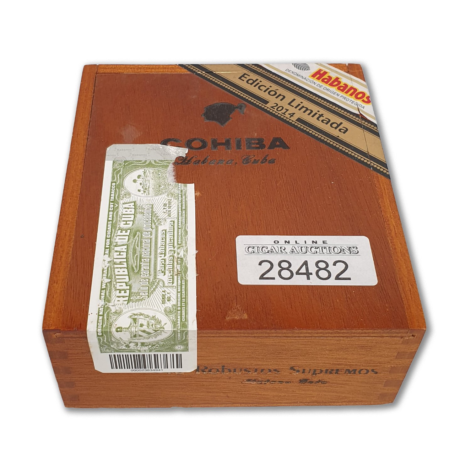 Lot 163 - Cohiba Robustos Supremos - Limited Edition Cigars - Uk Based ...