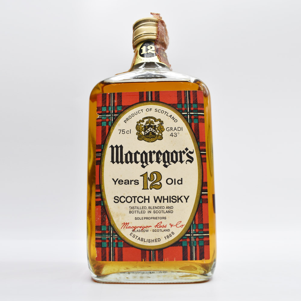 Lot 480 - Macgregors 12YO Blended Scotch Whisky - Whisky - from Online ...